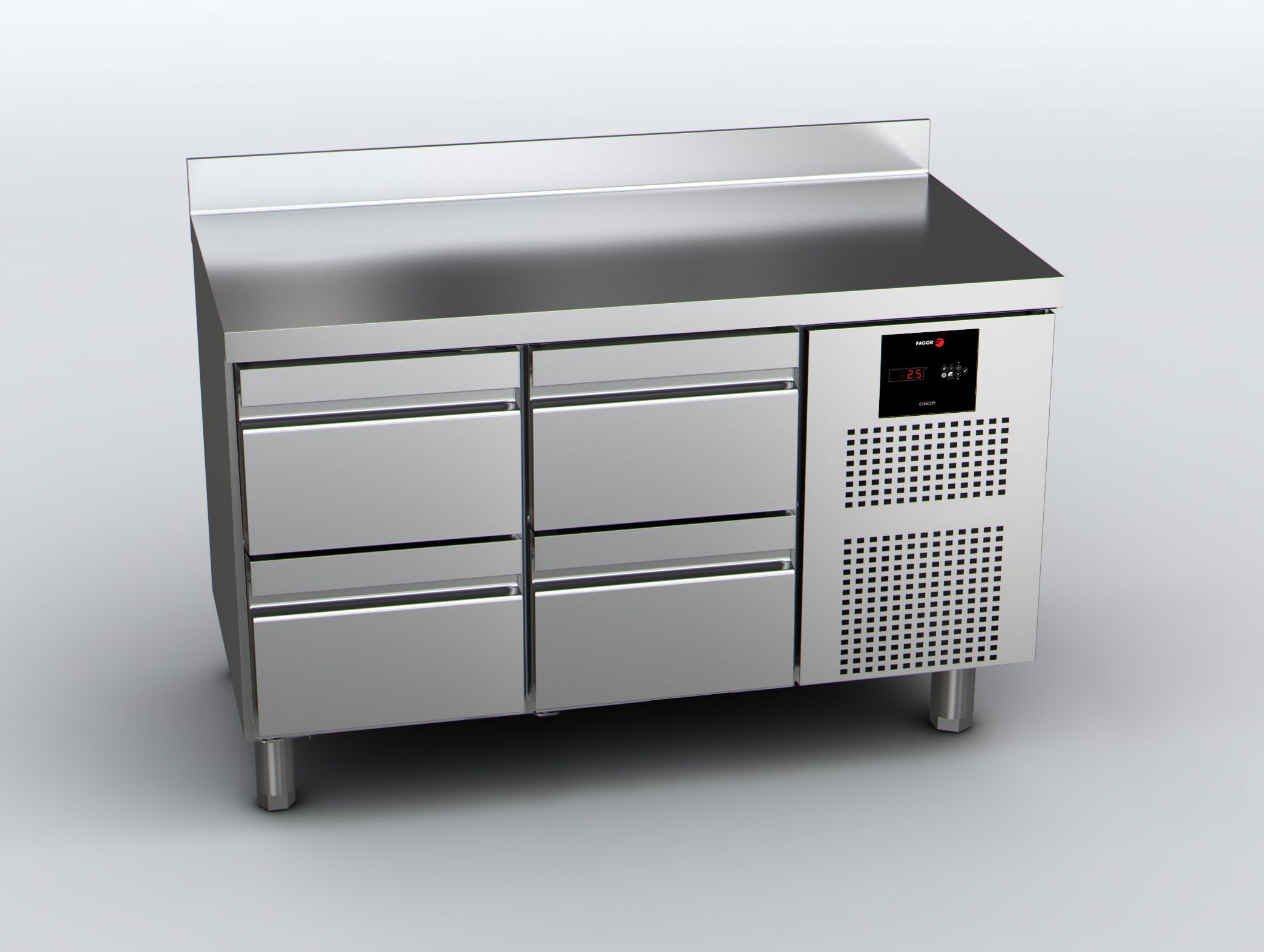 Hűtött munkaasztal EMFP-135 GN HH - Professzionaliskonyha.hu